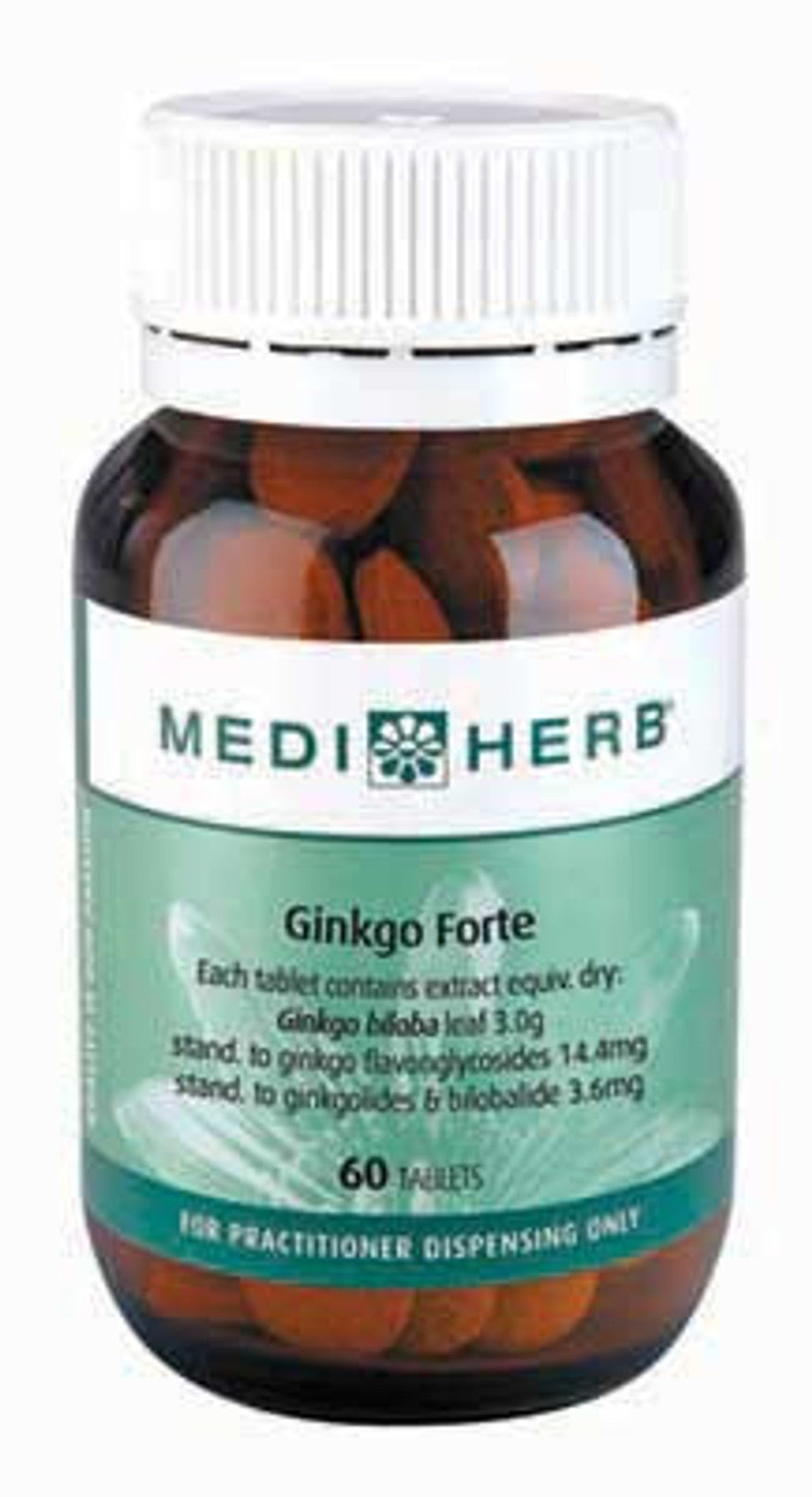 MediHerb-Ginkgo Forte - 60s | White Lotus Clinic